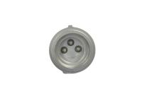 China Hermetic Feedthrough Connector Straight Threaded 1/4-28 2-50 Contacts 10000 Psi for sale