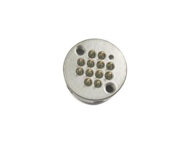 China Hermetic Feedthrough Connectors -55°C to 200°C 2-50 Contacts Threaded Panel PCB for sale