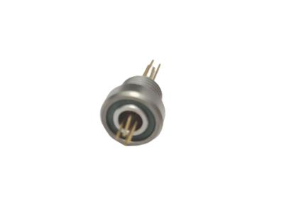 China Stainless Steel Hermetic Feedthrough Connector -55°C to 200°C 1 Inch Solder Cup for sale