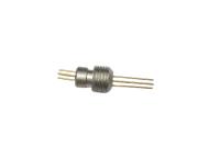 China Stainless Steel Flange Mount Hermetic Connector 1x10^-9 Cc/sec Leakage Rate -55°C to +200°C for sale