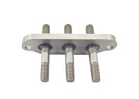 China Hermetic EV Connector 150°C Max 3 Pin SUH446 Stainless Steel IATF16949 for sale