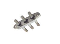 China Hermetic EV Connector 150°C Max 3 Pin SUH446 Stainless Steel IATF16949 for sale