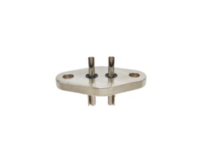 China SSCore 220V 10A Refrigerator Compressor Terminals 95% AL2O3 Ceramic 2 Pin for sale