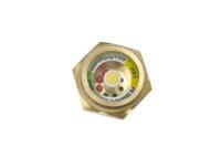 China Vertical Mounting Hermetic Sight Glass 1/2 Inch 304 Stainless Steel 150 Psi for sale
