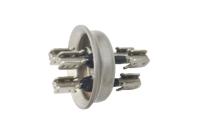 China Refrigerator Compressor Terminals 50A Nickel Plated SUH446 Copper Cored -70°C to 300°C for sale