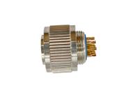 China Hermetic Feedthrough Connectors 4J50 Alloy Pins 1/4-28 Thread 10,000 MΩ Insulation Resistance for sale