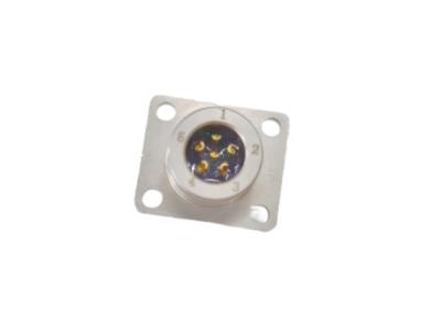China Hermetic Feedthrough Connector 500 VAC 10 GΩ Insulation Stainless Steel for sale