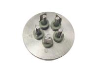 China Sscore 5-Pole Screw Connection Terminal Plate 300A 250V UL94V-0 6.2x42.5x42.5mm for sale