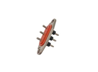 China Hermetic EV Connector 25A-30A Ceramic Insulator 10000 Mating Cycles for sale
