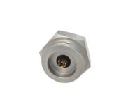 China Hermetic Feedthrough Connectors 0.5 to 2 Inches Glass-to-Metal Seal Helium Leak Tested RoHS Compliant for sale