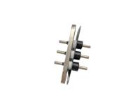 China Hermetic EV Connector 30N Unplugging Force 3 Contacts 72V-810V for Electric Vehicle Charging for sale