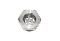 China Hermetic Sight Glass 1/2 Inch Threaded Connection 300°F Max Temperature Polished Finish for sale