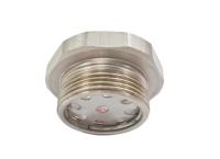 China SSCore Hermetic Sight Glass Threaded Borosilicate 6-10MPa Straight Body for sale