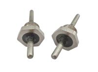 China 20 AWG Hermetic Single Seal Terminal Pin 30A 500V Straight Termination for sale