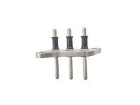 China Hermetically Sealed Terminal 3.0MPa Working Pressure 1000V High Temperature Resistance Nickel Plated 2~4μm for sale