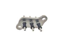 China Hermetically Sealed Terminal 3.0MPa Working Pressure 1000V High Temperature Resistance Nickel Plated 2~4μm for sale