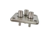 China Sscore Connection Terminal Plate 30A Gray ROHS Compliant High Insulator Resistance 1000MΩ for sale