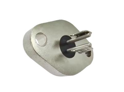 China Glass to Metal Seals 4MPa N2 Leak Test 2000VAC High Voltage Resistance Q355B Body SUH446 Pins for sale