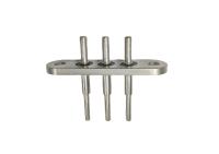 China Hermetic EV Connector 3 Pin 1000V DC High Temperature Resistance for Electric Vehicle Charging for sale