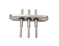 China Hermetic EV Connector 3 Pin 1000V DC High Temperature Resistance for Electric Vehicle Charging for sale