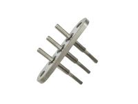 China Hermetic EV Connector 3 Pin 1000V DC High Temperature Resistance for Electric Vehicle Charging for sale