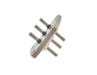 China Hermetic EV Connector 30A 1000MΩ Insulation Resistance SUH446 Stainless Steel -40°C to 150°C for sale