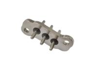 China Hermetic EV Connector 30A 3 Pin Glass Sealed 95% Al2O3 Ceramic 150°C for sale