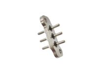 China Hermetic EV Connector 30A 3 Pin Glass Sealed 95% Al2O3 Ceramic 150°C for sale