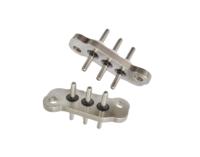 China Hermetic EV Connector 30A 3 Pin Glass Sealed 95% Al2O3 Ceramic 150°C for sale