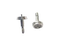 China Single Pin Glass to Metal Hermetic Seal -55°C to +200°C Leak Rate <1e-9 Atm-cc/sec for sale