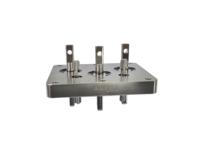 China Copper Pin Connection Terminal Board 10 Poles 100A -40°C to 150°C for Control Systems for sale