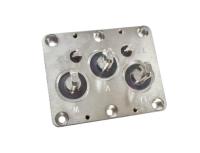China Copper Pin Connection Terminal Board 10 Poles 100A -40°C to 150°C for Control Systems for sale