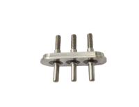China 60A Hermetic EV Connector 45 Steel Silvery 150°C IATF16949 Sealed Charging Port for sale