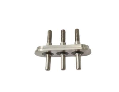 China 60A Hermetic EV Connector 45 Steel Silvery 150°C IATF16949 Sealed Charging Port for sale