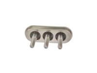 China 60A Hermetic EV Connector 45 Steel Silvery 150°C IATF16949 Sealed Charging Port for sale