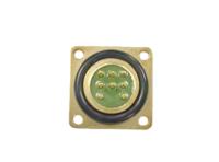 China Glass to Metal Seals 8 Pin Straight Connector Gold Plated -60°C to +100°C for sale