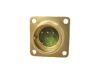 China Glass to Metal Seals 8 Pin Straight Connector Gold Plated -60°C to +100°C for sale