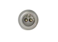 China Gold Plated Glass to Metal Seals 2 Pin 304 Stainless Steel 1000VAC Dielectric Strength for sale