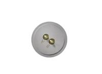 China Gold Plated Glass to Metal Seals 2 Pin 304 Stainless Steel 1000VAC Dielectric Strength for sale