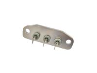 China Hermetic EV Connector 3 Pin Ceramic Insulator 25A 30A IATF16949 Certified for sale