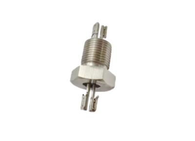 China 304 Stainless Steel Glass to Metal Seals 2000VAC Dielectric Strength 2000MΩ Insulator Resistance for sale