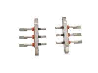 China Hermetic EV Connector 2000VAC 50A 3-Pin Electric Vehicle Charging Port IP67 for sale