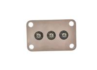 China Hermetically Sealed Terminal 24VDC 30-45A -40°C to 150°C Protected Wiring Terminal for sale