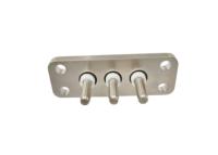 China Hermetically Sealed Terminal ELAN 48 Glass 2-5μm Thickness 180°C High Temp Insulated Connector for sale