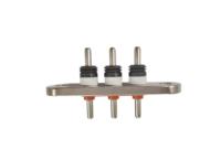 China Hermetic EV Connector 30A 3000VAC Terminal Fixation Bolt with Silicone Rubber Seal for sale