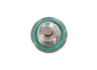 China M12x1.5 Neodymium Rod Type Magnetic Drain Plug 21mm Body Green FKM O-Ring 304 Stainless Steel for sale