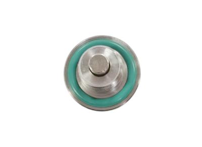China M12x1.5 Neodymium Rod Type Magnetic Drain Plug 21mm Body Green FKM O-Ring 304 Stainless Steel for sale