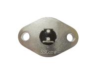China ELAN 48 Glass to Metal Seals 2 Pin SUH446 Stainless Steel Hermetic Connector 2000VAC for sale