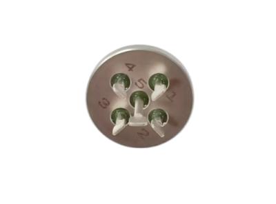 China Glass to Metal Seals 5 Pin Feedthrough 1x10-8 Cc/sec He Leak Rate 1000VAC IATF16949 for sale