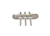 China SPCC Nickel Plated Hermetic EV Connector 25-30A Silvery IATF16949 for sale